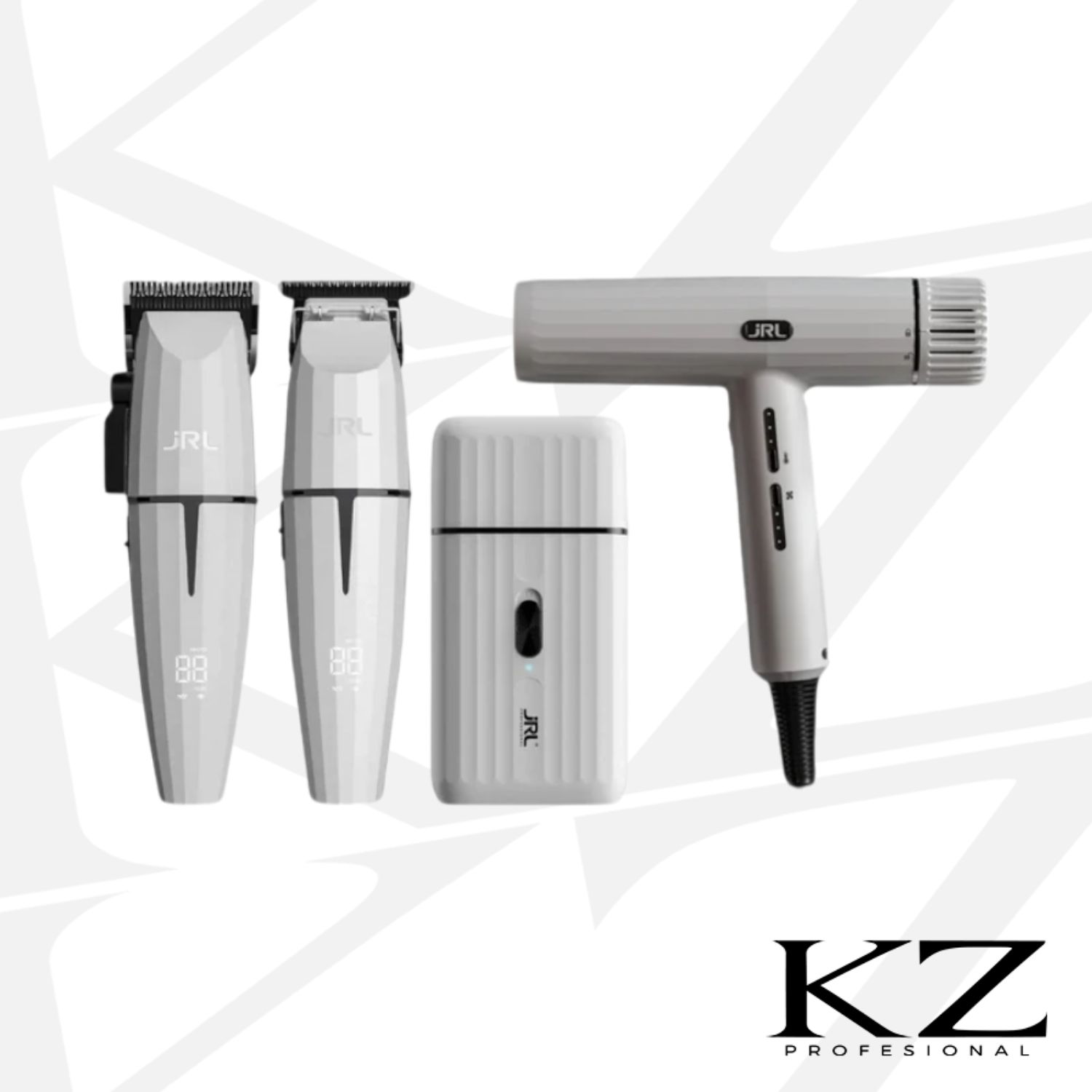 Kit Ghost 3 (Clipper 2020C, Trimmer 2020T, Shaver SF y Dryer Pro Forte ...
